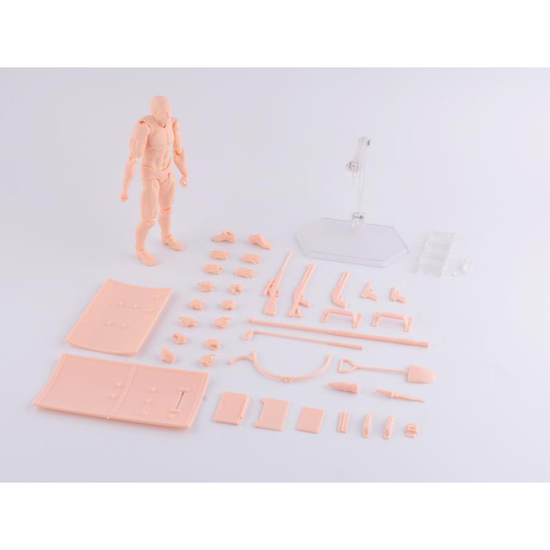 FIGMA ฟิกเกอร์บอดี้ 2.0 Deluxe Edition Skin Tone สีเทา สําหรับผู้ชาย ...