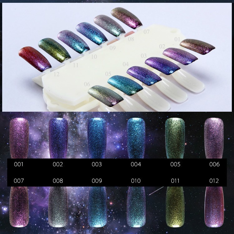 ยาทาเล็บเจล สีเจล VIP Galaxy gel สีกาแลคซี่ - nailspop.com - ThaiPick