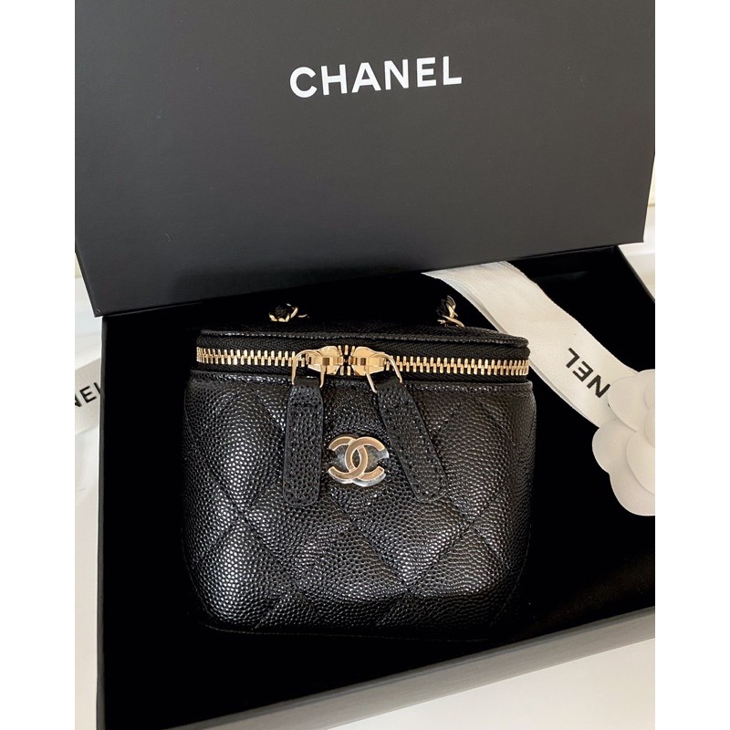 new chanel vanity box caviar | Shopee Thailand