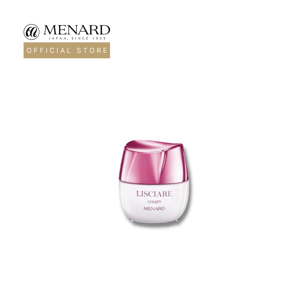 Menard Lisciare Cream ครีมบำรุงกลางวัน-กลางคืน พร้อมฟื้นฟูการทำงานของผิว 30g. | Shopee Thailand