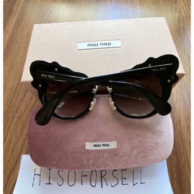 เหมือนใหม่ miu miu แว่นสุดแซ่บ เพชรวิ้งๆ#แว่นกันแดด#แบรนด์เนมแท้#แฟชั่น ...