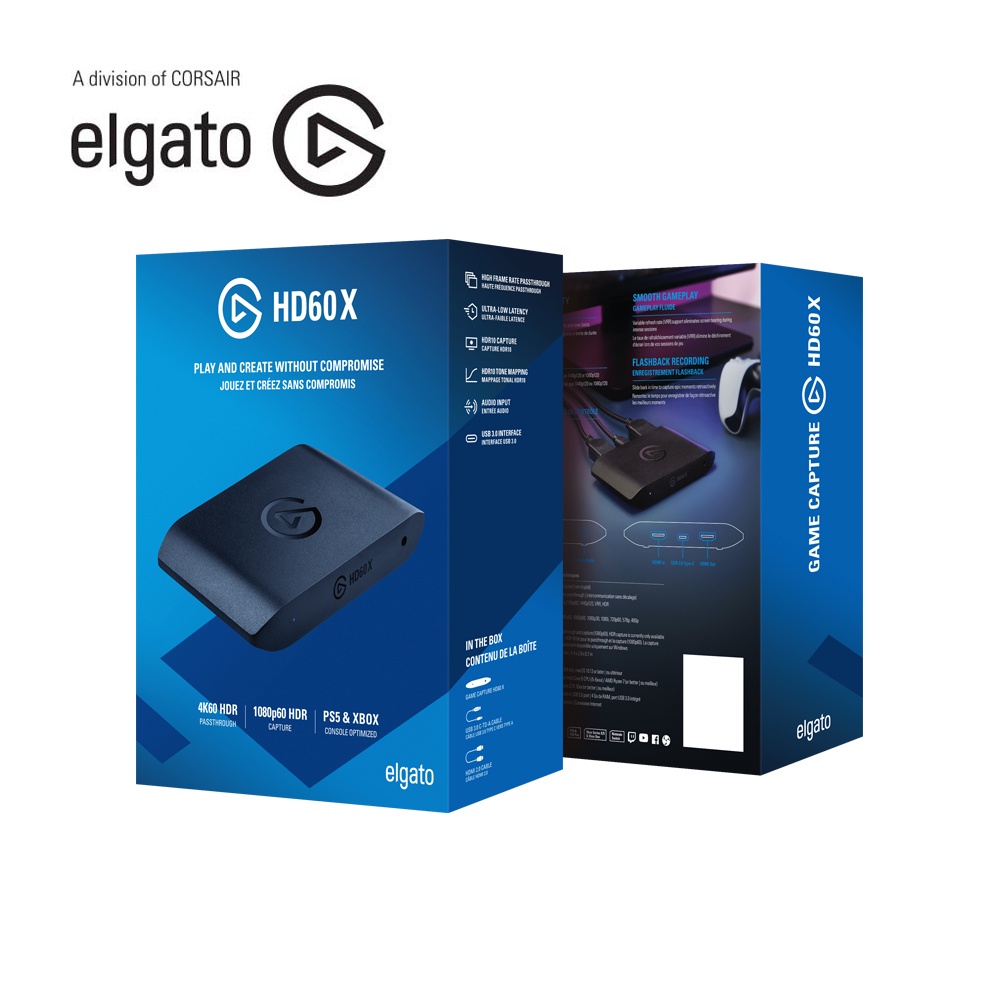 ELGATO Streaming GAME CAPTURE HD60 X - 10GBE9901 | Shopee Thailand