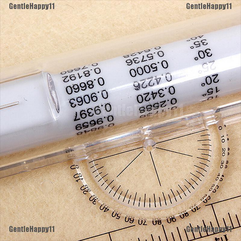 GHTH11 Multi-purpose Clear Metric Parallel Drawing Rolling Ruler ...