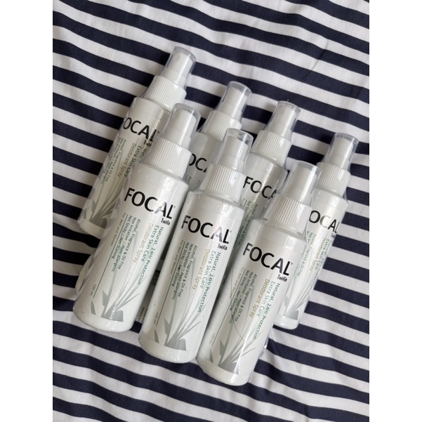 FOCAL Deodorant Spray 120 mL สเปรย์สารส้ม โฟคัล 120 มล. ระงับกลิ่นดี ...
