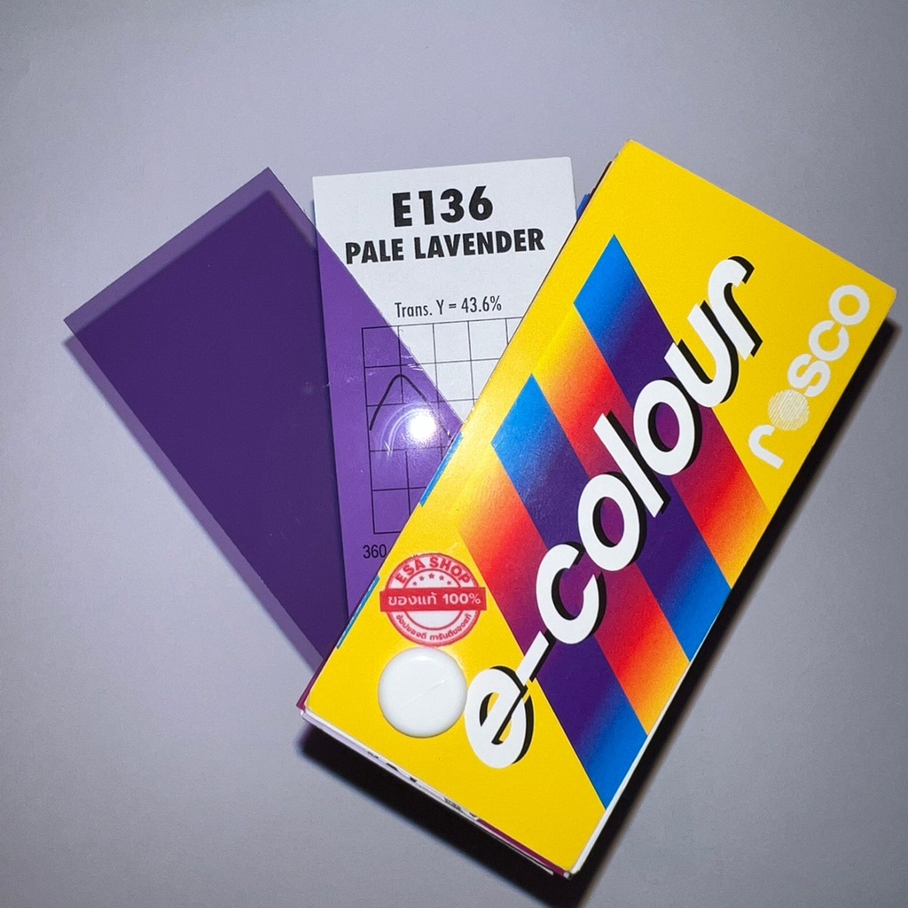Rosco Filters E136 Pale Lavender - esathaishop - ThaiPick