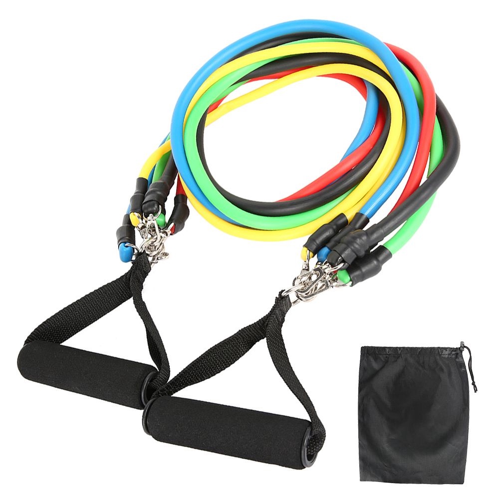 Fitness Pull Rope Durable TPE Stretch Arm Apparatus Yoga Training Bands ...