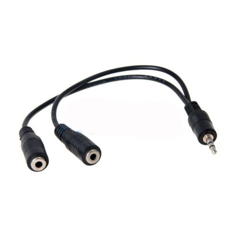 Cable Y-CONNECTOR สายสำหรับต่อเพิ่ม Port Audio | Shopee Thailand