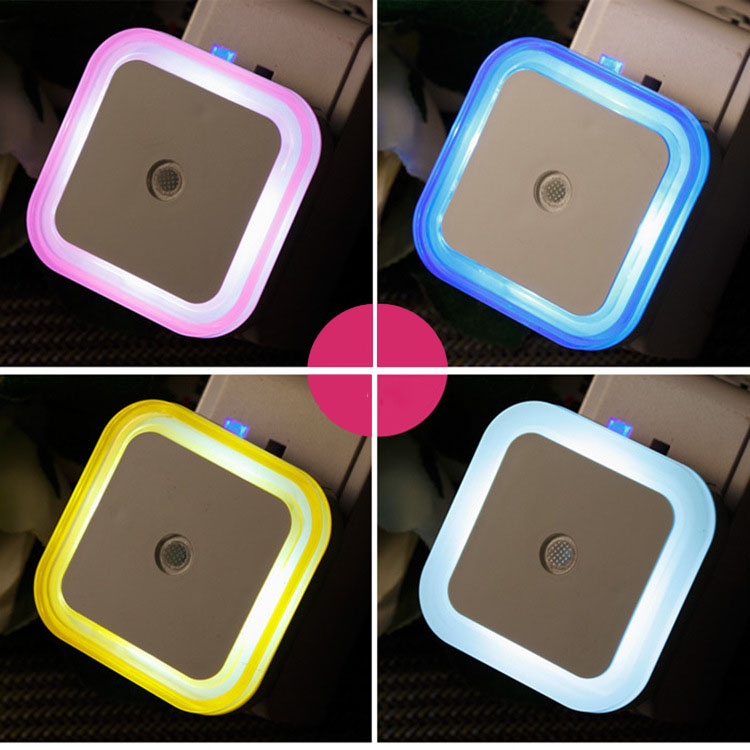 LED Night Light Mini Light Sensor Control Induction Night Wall Lamp ...