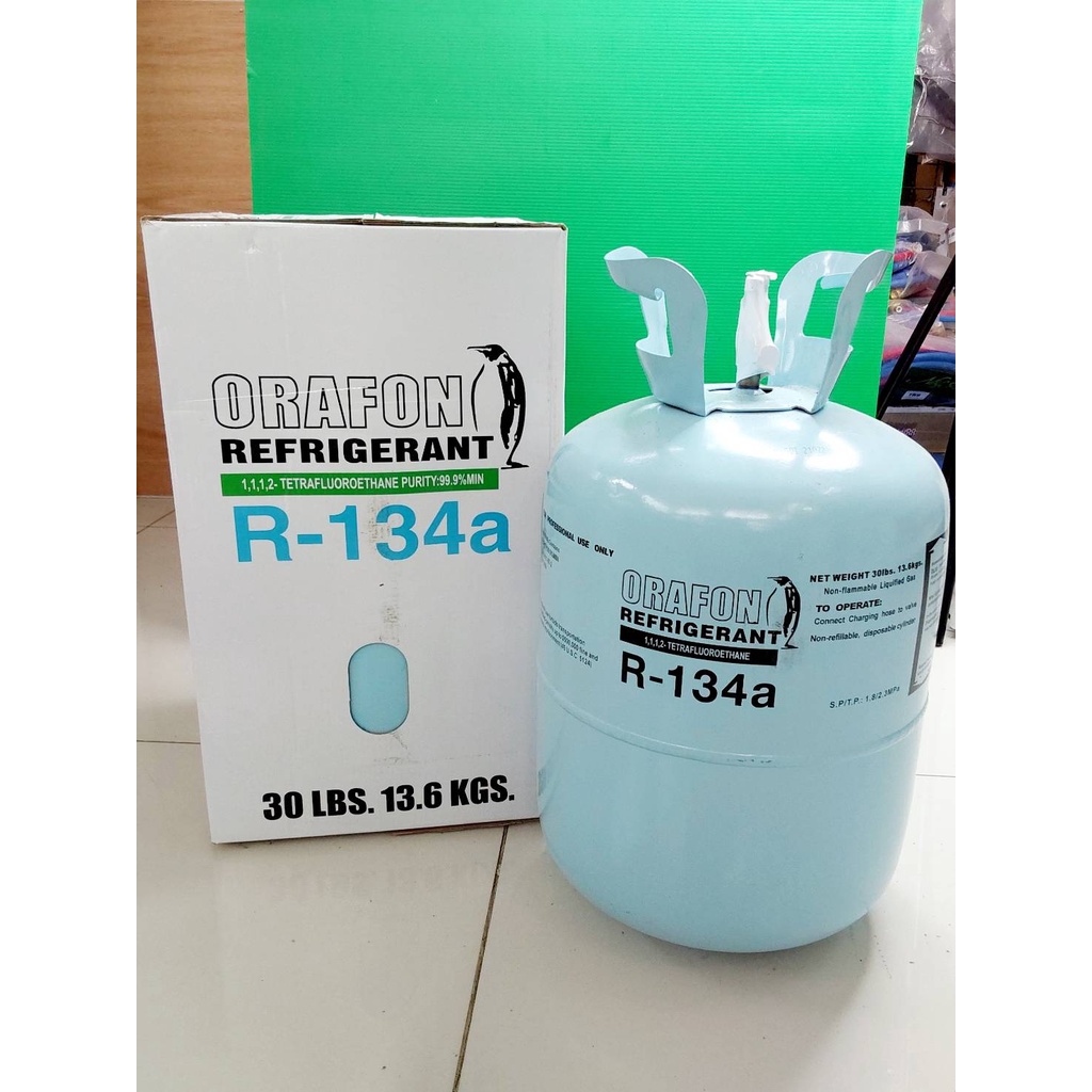 น้ำยาแอร์ R134A 13.6 KG Orafon ถูกที่สุด พร้อมโปรโมชั่น ม.ค. 2025|BigGoเช็คราคาง่ายๆ