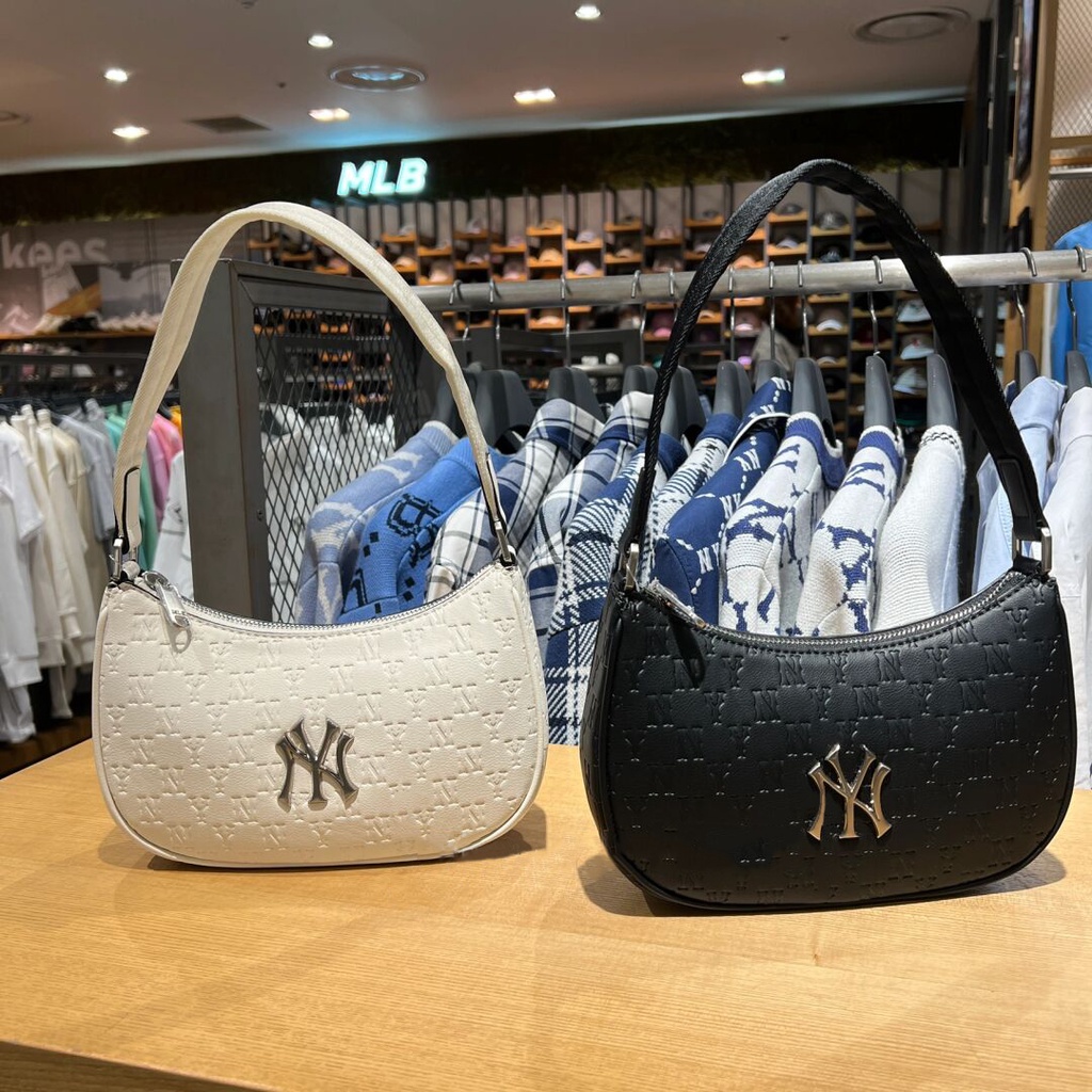 พร้อมส่ง ของแท้ MLB NY NEW YORK YANKEES กระเป๋าสะพายหลังNY กระเป๋าเป้ - 8uegc42t2a - ThaiPick