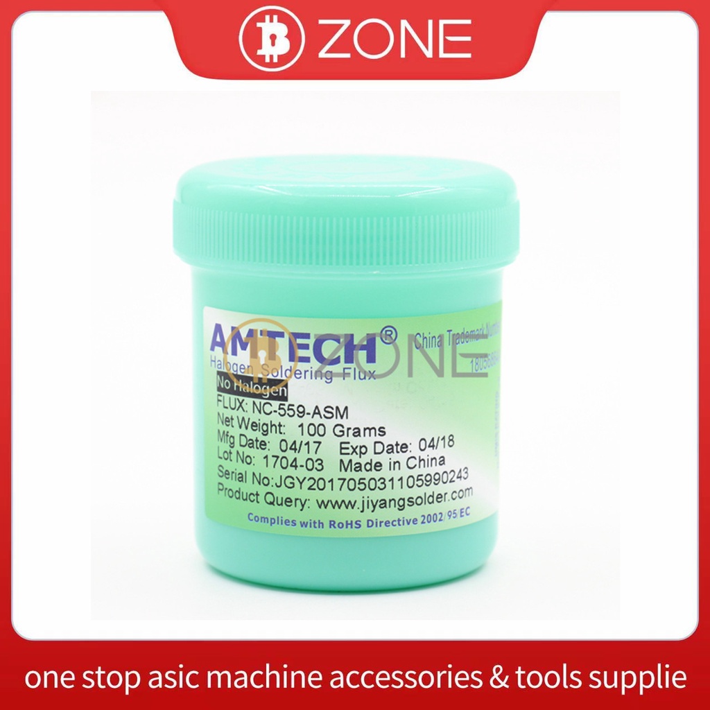 AMTECH NC-559-ASM 100% Original Solder Paste BGA PCB No-Clean 100g ...