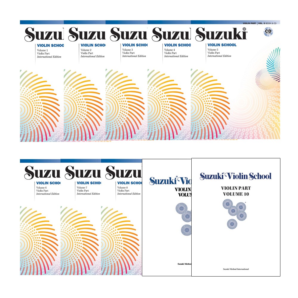 Suzuki Violin School, Volume 1-10 (Violin Part) | Shopee Thailand