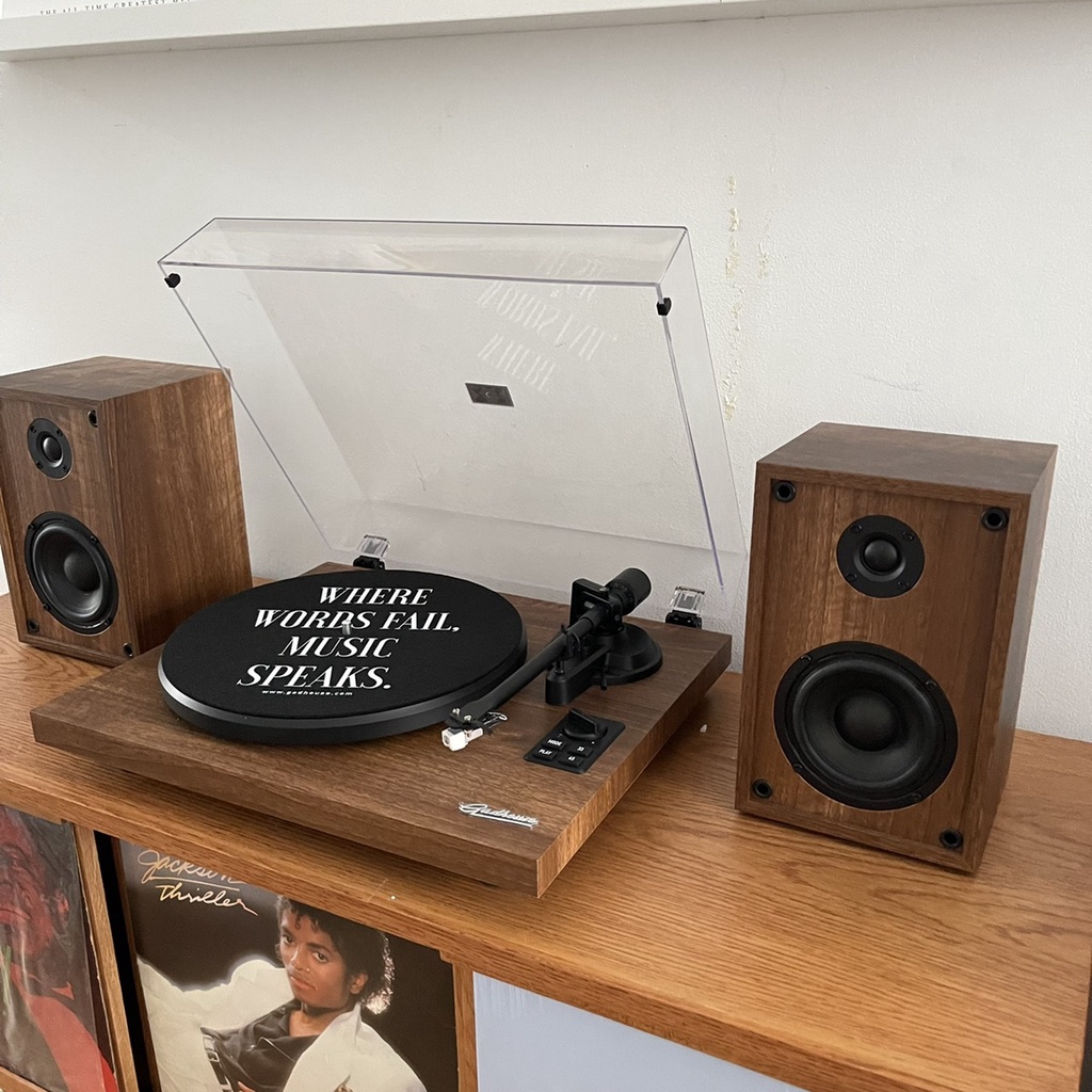 (ส่วนลด 500บาท สำหรับซื้อแผ่นเสียงภายในร้านเมื่อสั่งซื้อ)เครื่องเล่นแผ่นเสียง Gadhouse HENRY Hi ...