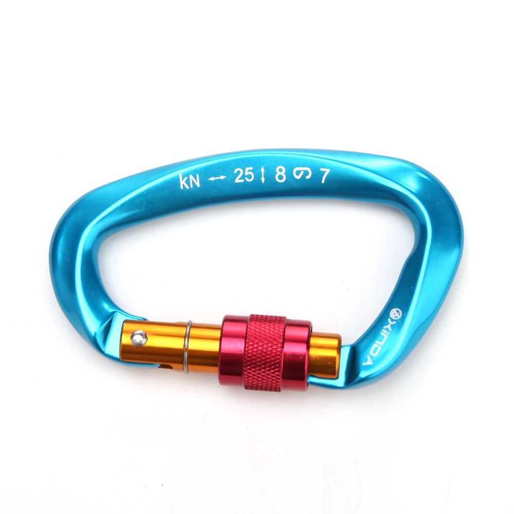 Safety Master Lock D Buckle Climbing Carabiner - oceanmaps.th - ThaiPick