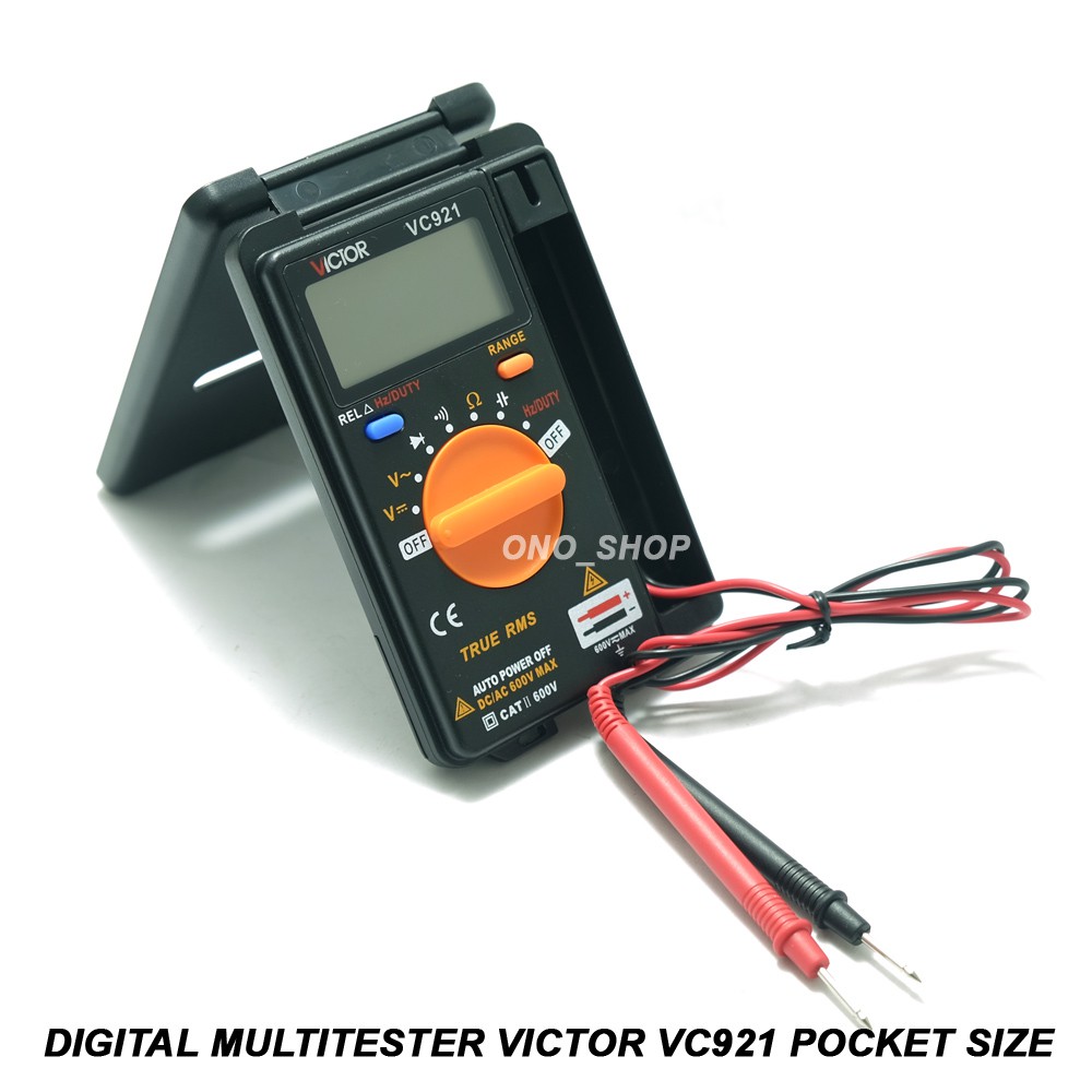 มัลติมิเตอร์ดิจิตอล Victor VC921 ขนาดพกพา - onoshop.th - ThaiPick