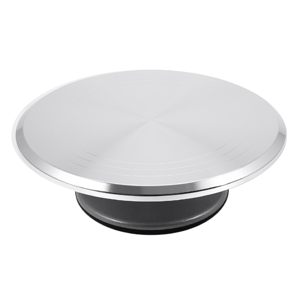 Baking Tool Alloy Mounted Cream Cake Turntable Rotating Table Stand ...