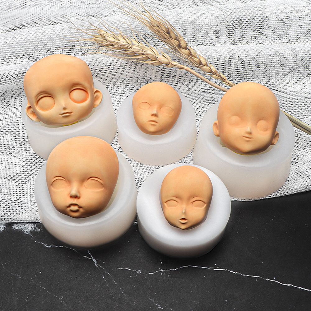 SUSANS Proportional 3D Facial Mould Cake Decorating Clay Head Sculpey ...
