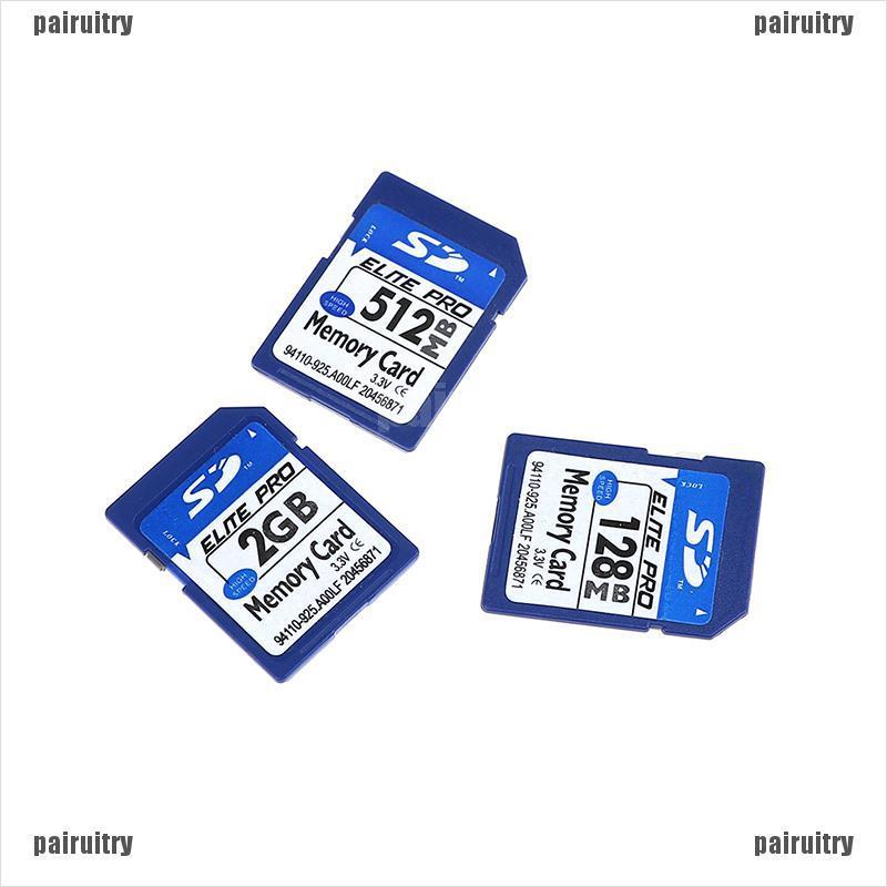  128 Mb 256 Mb 512 Mb 2gb 4gb Sd Standard Card