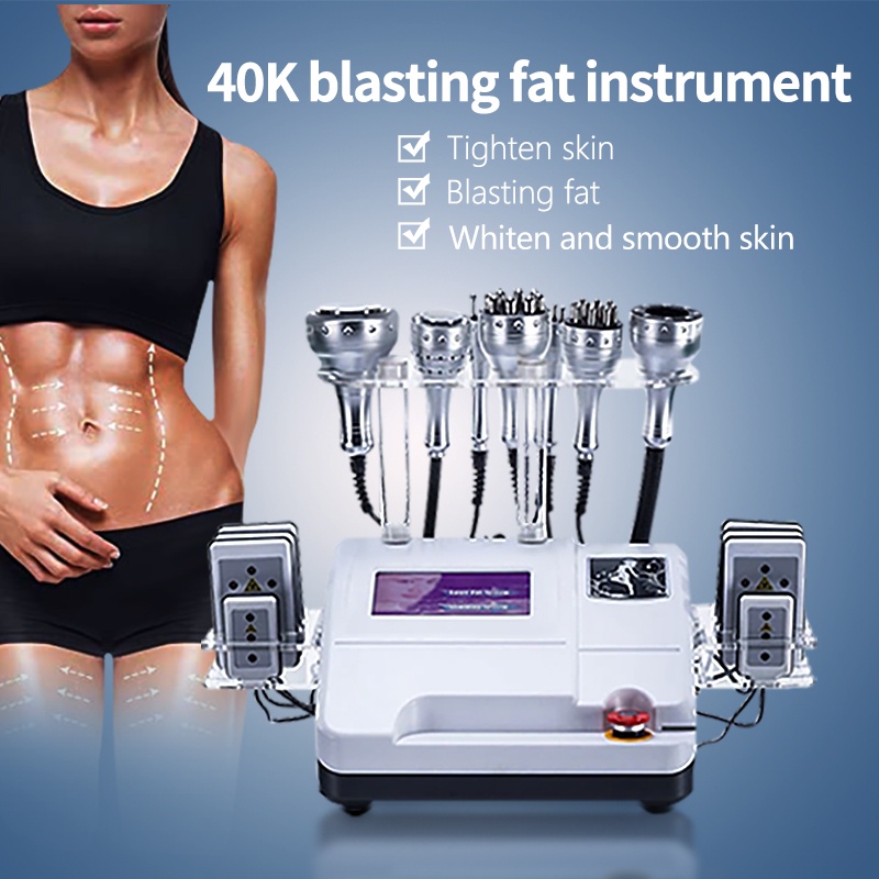 บางNew 8 in 1 Ultrasound Cavitation Machine Body Shaing Massager Cryo ...