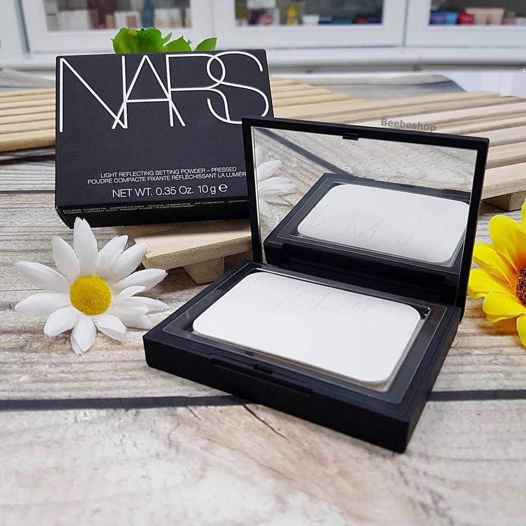 NARS light reflecting setting powder pressed 10g Translucent Crystal แป้งอัดแข็ง ให้เมคอัพติดทน ...