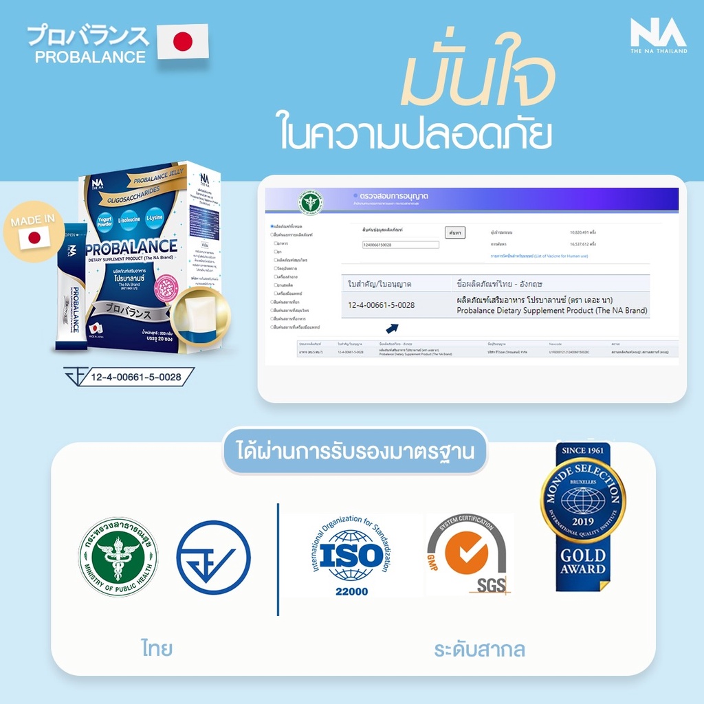 ส่งฟรีProbalance Probiotic Jelly โพรไบโอติกส์ โปรบาลานซ์ เจลลี่ ปัญหาท้องผูก ท้องอืด ท้องเสีย ...