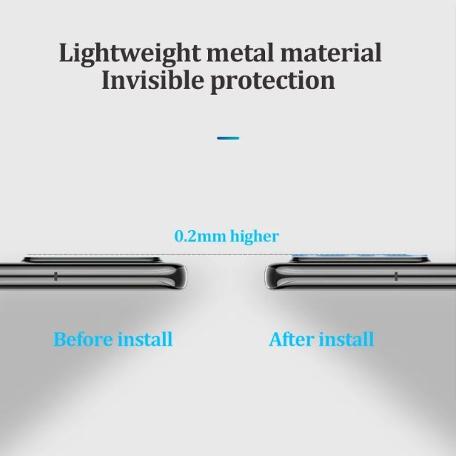 Huawei P40 P40 Pro P40 LiteNova 7i Camera Protector Tempered Glass ...