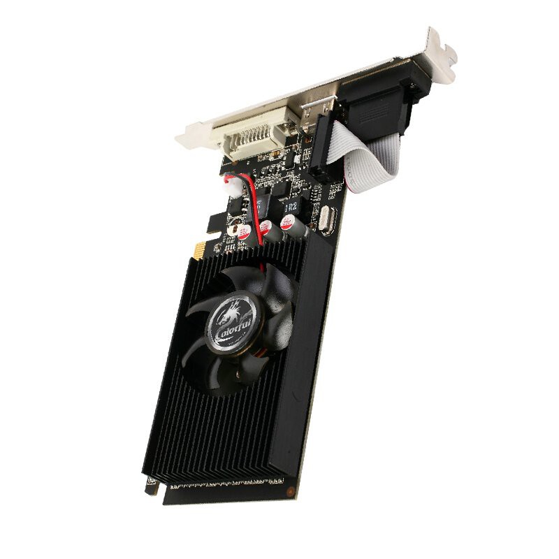 การ์ดจอที่มีสีสัน GT710 Gold EditionⅡ-2GD3 เกมอินดี้กราฟิกสำนักงาน ความ ...