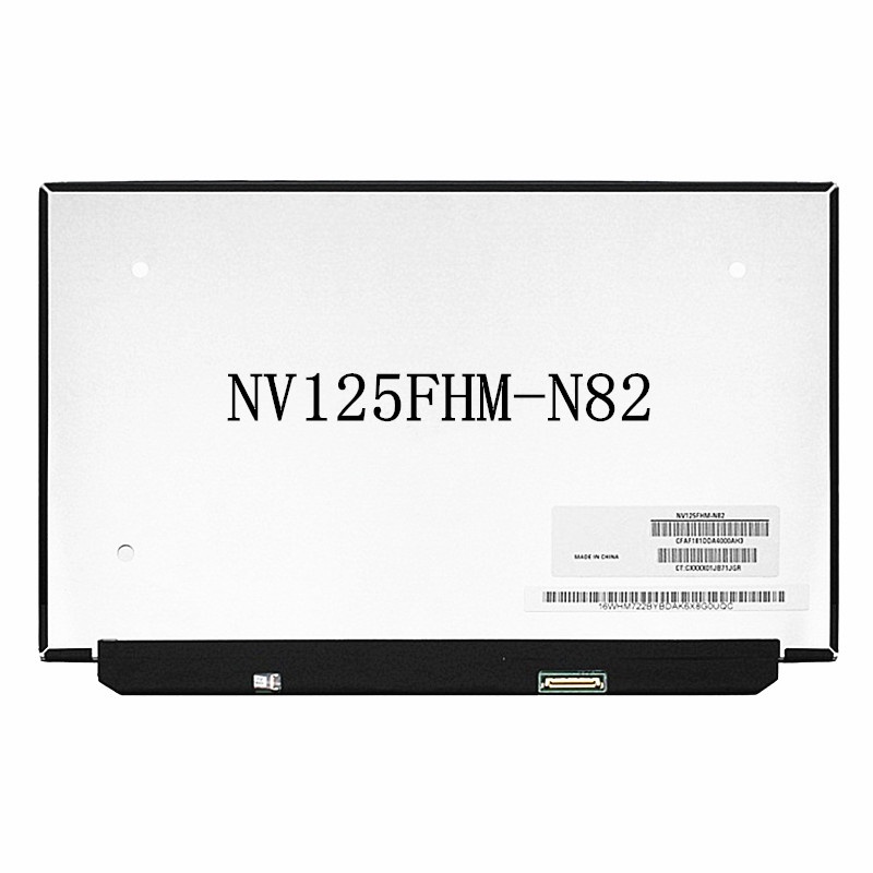 12.5"Laptop NV125FHM-N82 display matrix For Xiaomi Mi Notebook Air LCD ...