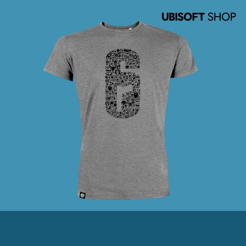 Ubisoft Rainbow Six Siege - Classic T-Shirt (Grey) - ubisoft ...