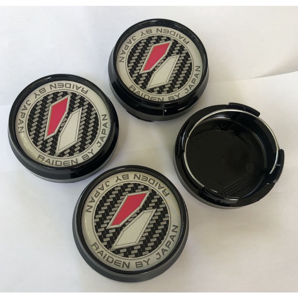 4 ฝาครอบดุมล้อ Lenso Raiden Racing ไรเด้น เลนโซ่ 62 มิล ดุม ดุมล้อ ดุม ...