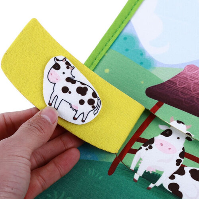 ของเล่นเด็กหนังสือปริศนาสัตว์เสริมการเรียนรู้เด็ก wtKB - qhwto7aneb - ThaiPick