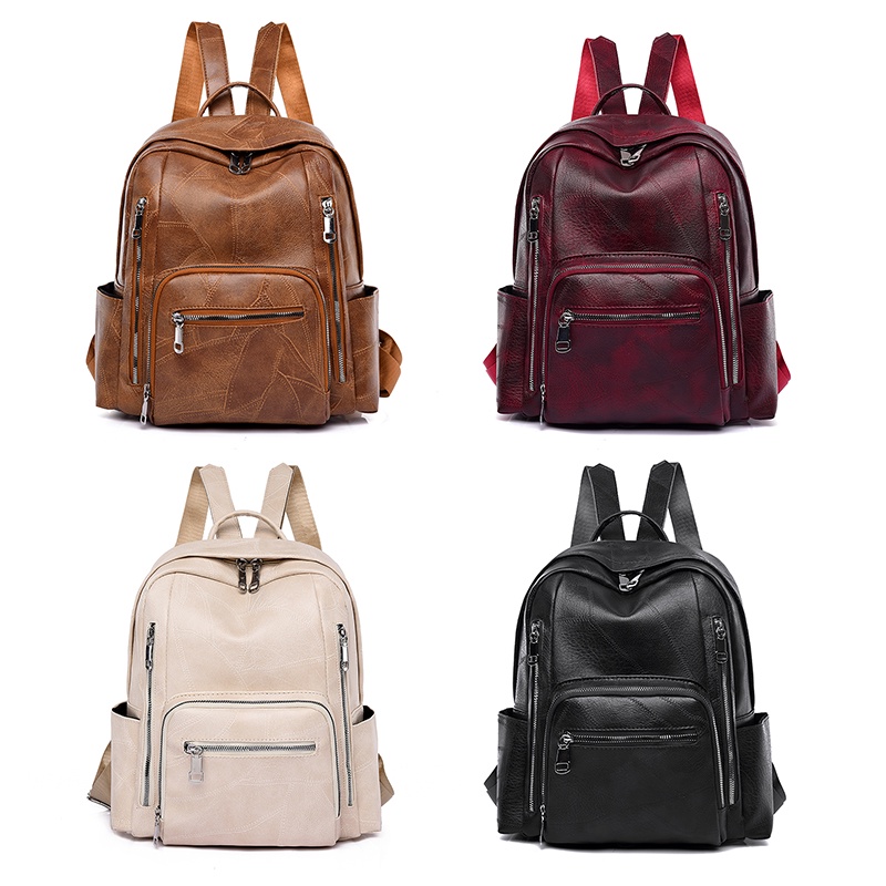 2022 New Brand Designer Backpack Women High Quality Leather Backpacks ...