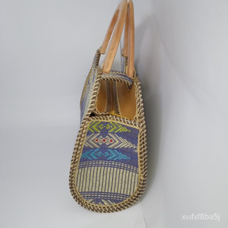 Womens Handbag Songket Handbag Wooden Handle Party Bag nzmW ...