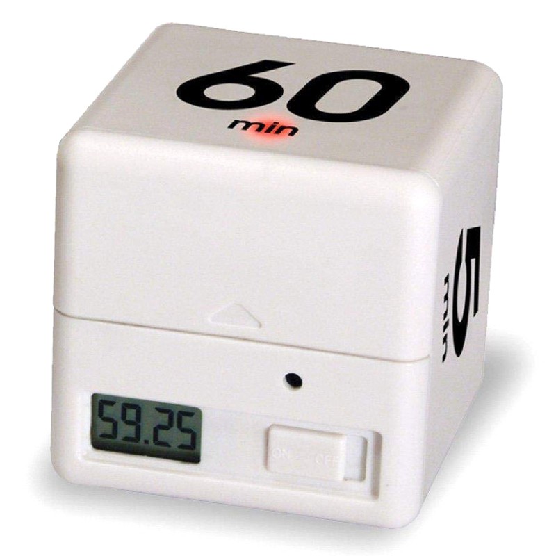 Clock Timer Alarm, Square Digital 5, 15, 30, 60 Minutes Time Management ...