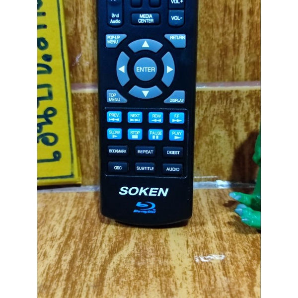 รีโมทบลูเรย์ดิส SOKENใช้กับ BP11 BP12 BP15ใช้งานปกติทุกปุ่ม - panumasmaxx - ThaiPick
