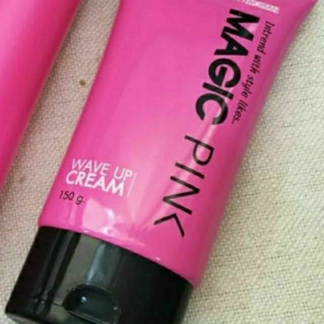 ครีมจับลอน ไบโอ-วูเมนส์ เมจิคพิ้งค์ครีม 150มล. Bio woman Magic Wave Up ...