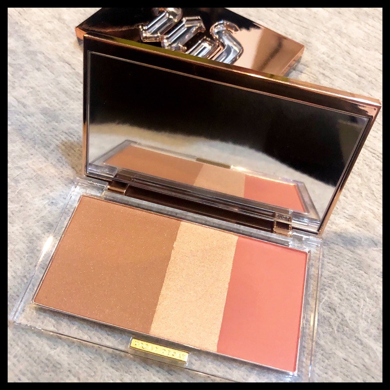 แท้ส่งฟรี ลดจุกๆ URBAN DECAY Naked Threesome Bronzer Blush Highlighter ...