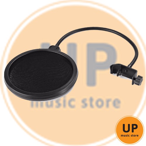 Alctron PF04 Popfilter (อุปกรณ์กันลมแบบไนลอน 2 ชั้น สำหรับการบันทึกเสียง) - upmusicstore - ThaiPick