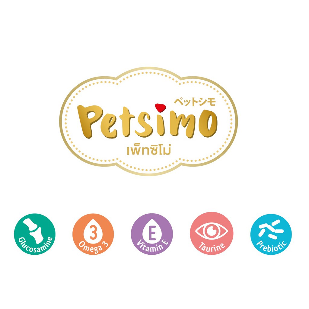Petsimo Dog Chicken topping Tropical Fruits In Jelly 70 G. เพ็ทซิโม่ ...