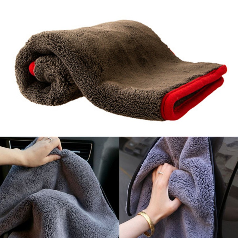 Car Wash 1200GSM Car Detailing Microfiber Towel Car Cleaning Drying ...