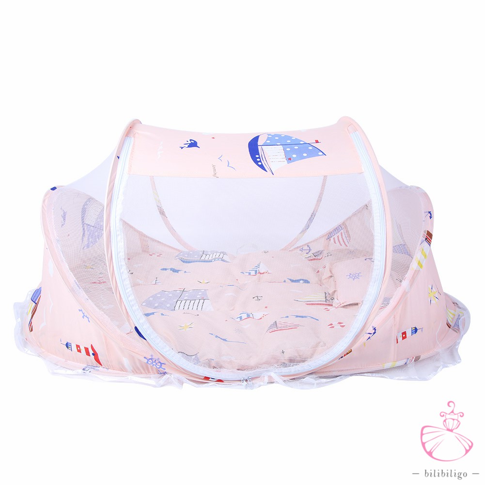 kelambu Portable Foldable Newborn Infant Mosquito Tent Baby Travel ...