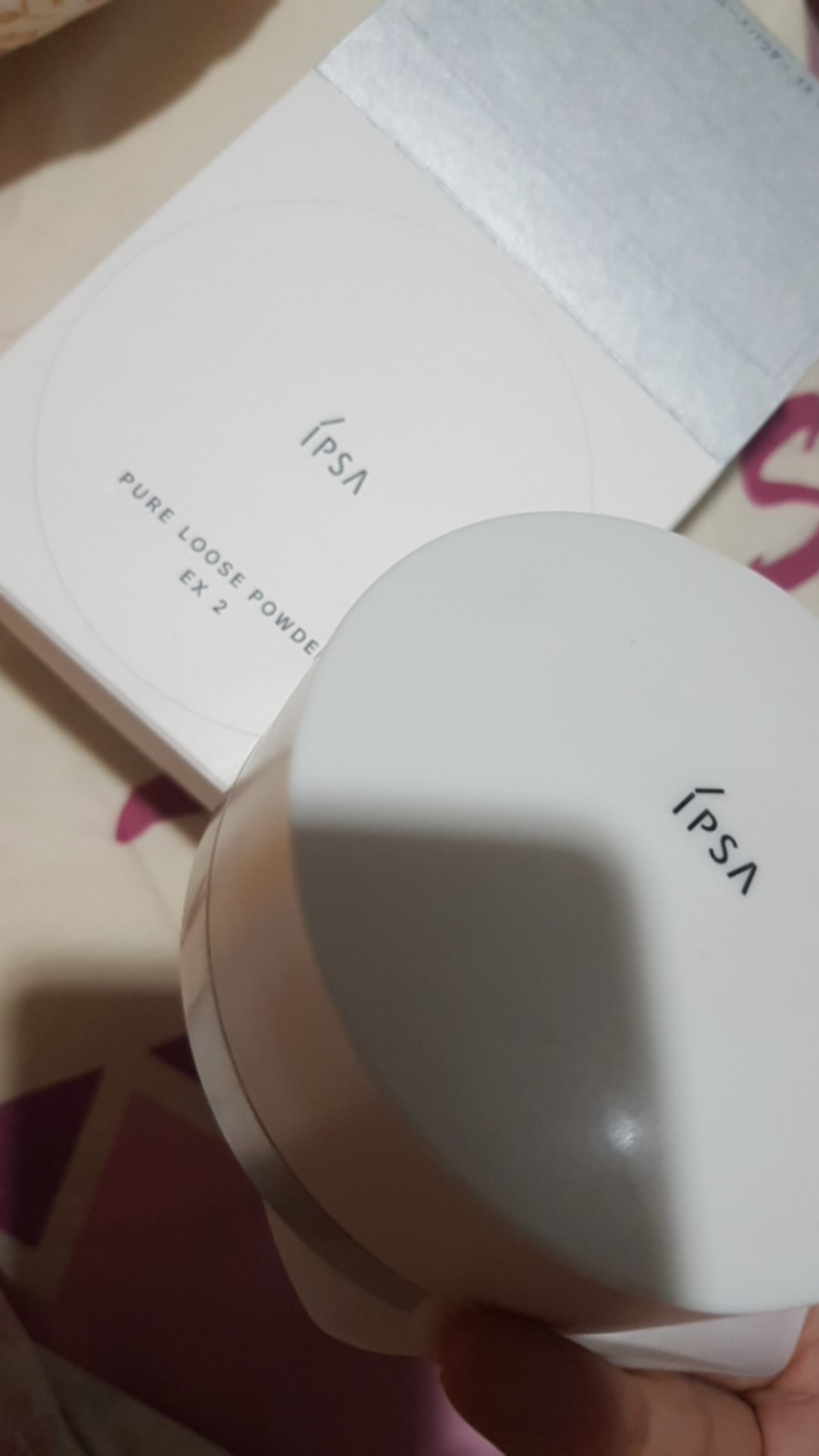 IPSA Pure Loose Powder EX พร้อมพัฟในตลับ | Shopee Thailand