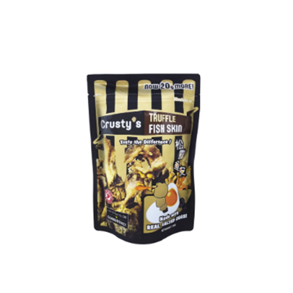 ครัสตี้ส์ ทรัฟเฟิล ฟิชสกิน 100 กรัม ขนมสิงคโปร์ Crustys Truffle Fish ...