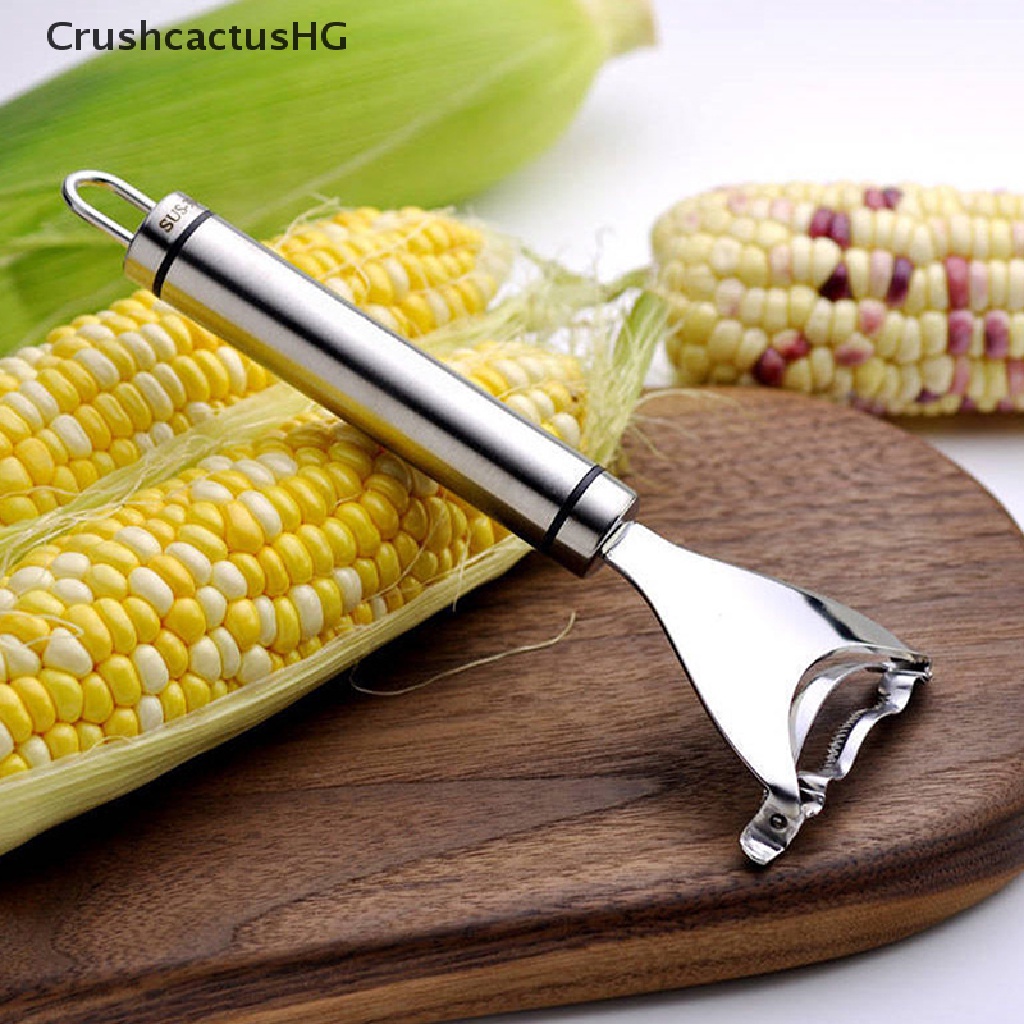 CrushcactusHG Stainless Steel Corn Stripper Corns Threshing Device Easy ...