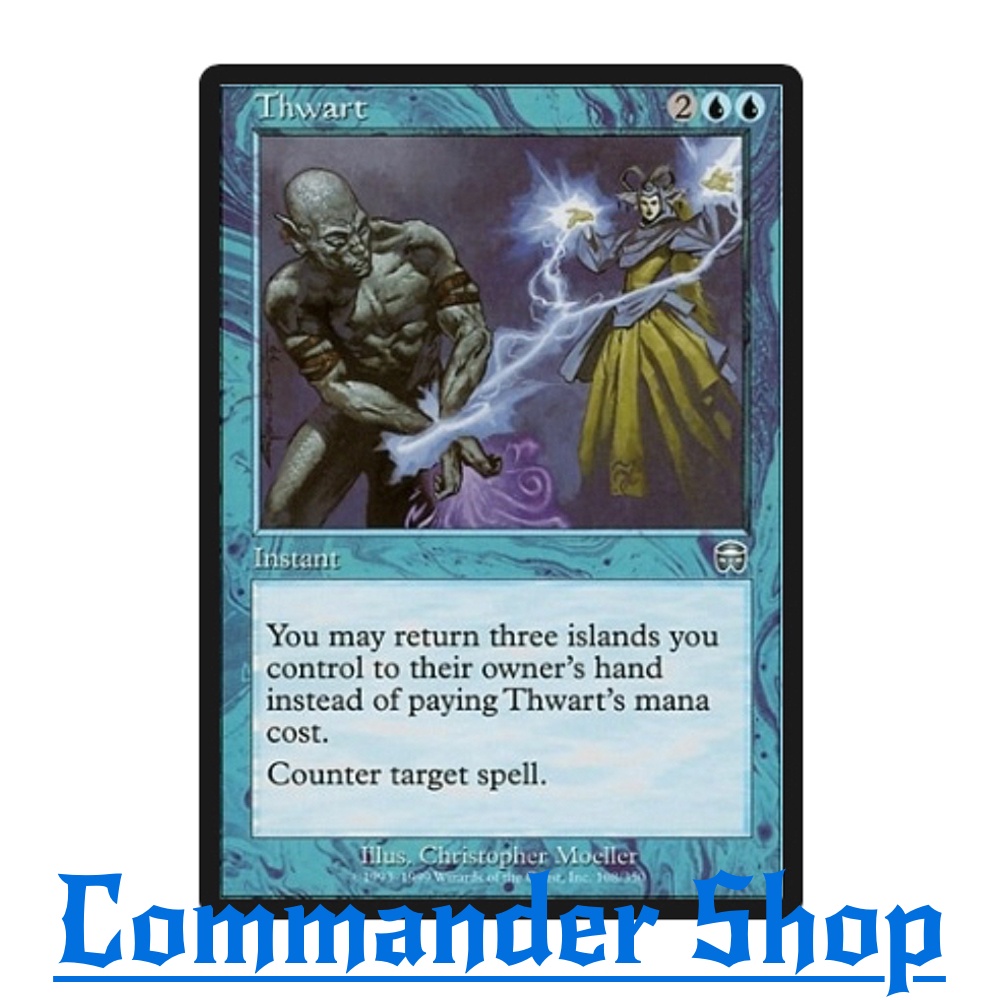 Thwart (Instant) Blue การ์ดเกม Magic The Gathering (MTG) | Shopee Thailand
