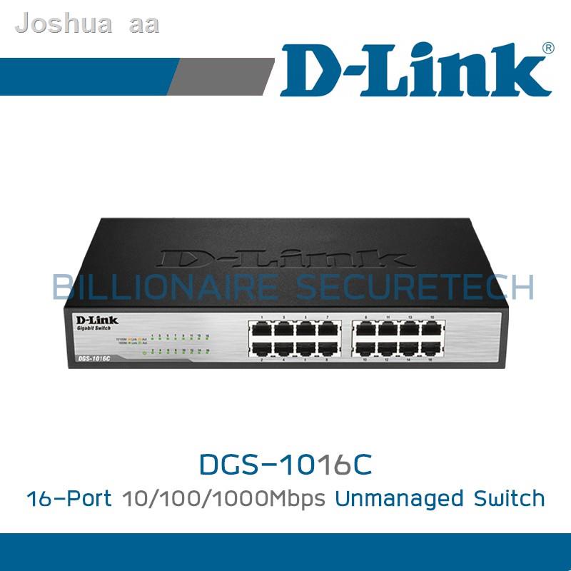 ♕D-LINK DGS-1016C 16-Port Gigabit Unmanaged Switch BY BILLIONAIRE ...