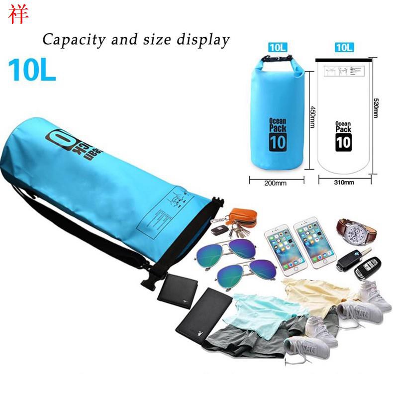 ⊙Ocean Pack 10L 6colors กระเป๋ากันน้ำขนาด10ลิตร มี6สีให้เลือก ...