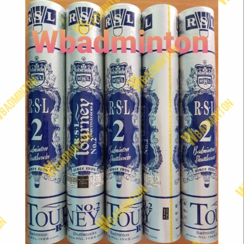 ลูกแบด RSL No.2 (สีเงิน)Speed 76 แท้ 100% - wbadminton - ThaiPick