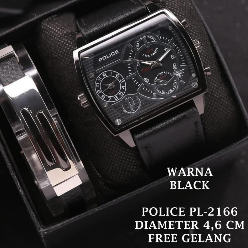 ใหม่ 9.9 PL2166 POLICE นาฬิกาข้อมือ สําหรับผู้ชาย (รหัส 08) - fachruratmarketrx.th - ThaiPick