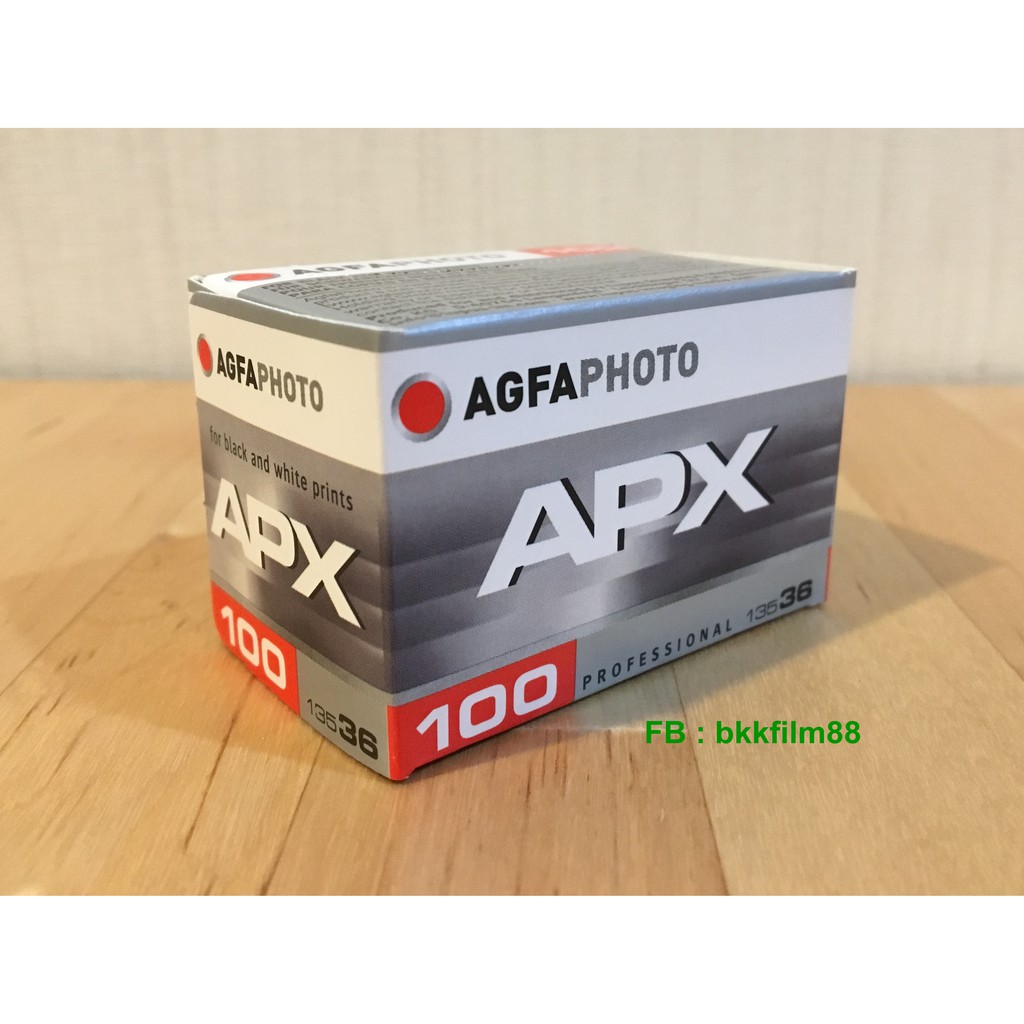 ฟิล์มขาวดำ AGFA APX 100 35mm 135-36 BW Film ฟิล์มถ่ายรูป ฟิล์ม 135 ...